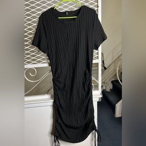 SHEIN | Dresses | Drawstring Side Ribknit Bodycon Dress | Poshmark